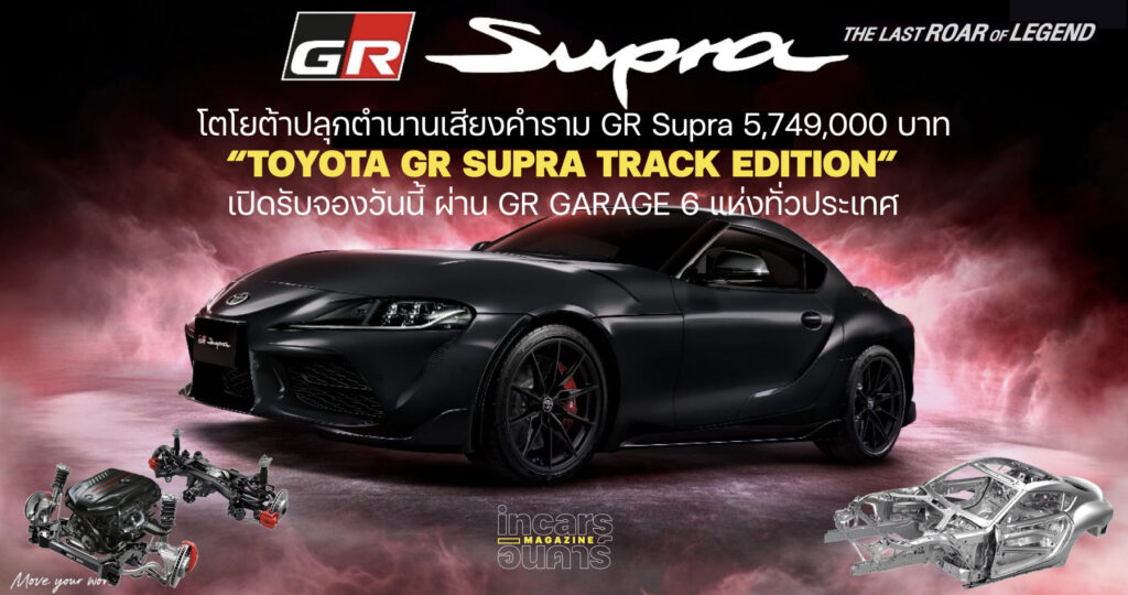 โตโยต้าปลุกตำนาน ปล่อย GR Supra Track Edition ลง GR GARAGE - นิตยสาร ...